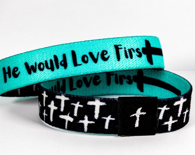 1 WWJD What Would Jesus Do Woven Bracelet Wristband Ankle New Colors ...