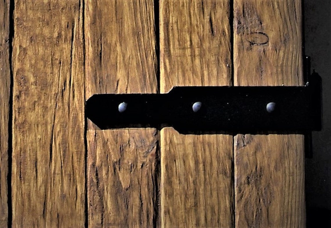 Rustic Wood Gate; Artisan Crafted Hacienda, Ranch, Southwestern, Tuscan ...