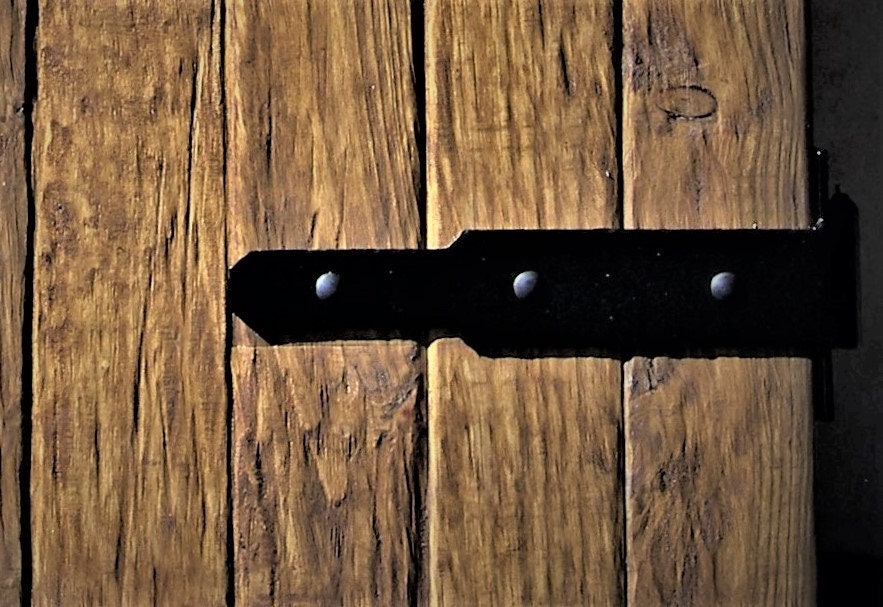 Rustic Wood Gate; Artisan Crafted Hacienda, Ranch, Southwestern, Tuscan ...