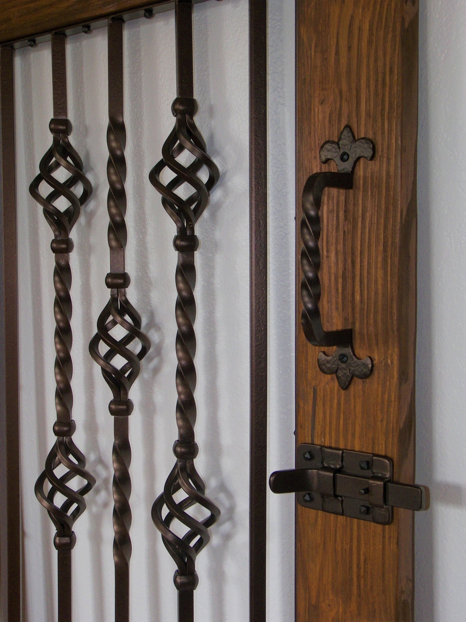 Courtyard Gate; Rustic Wine Cellar Door; Old World Walk Gate; Wood ...
