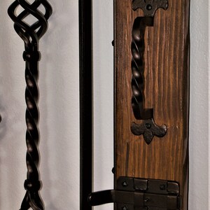 Courtyard Gate; Rustic Wine Cellar Door; Old World Walk Gate; Wood ...