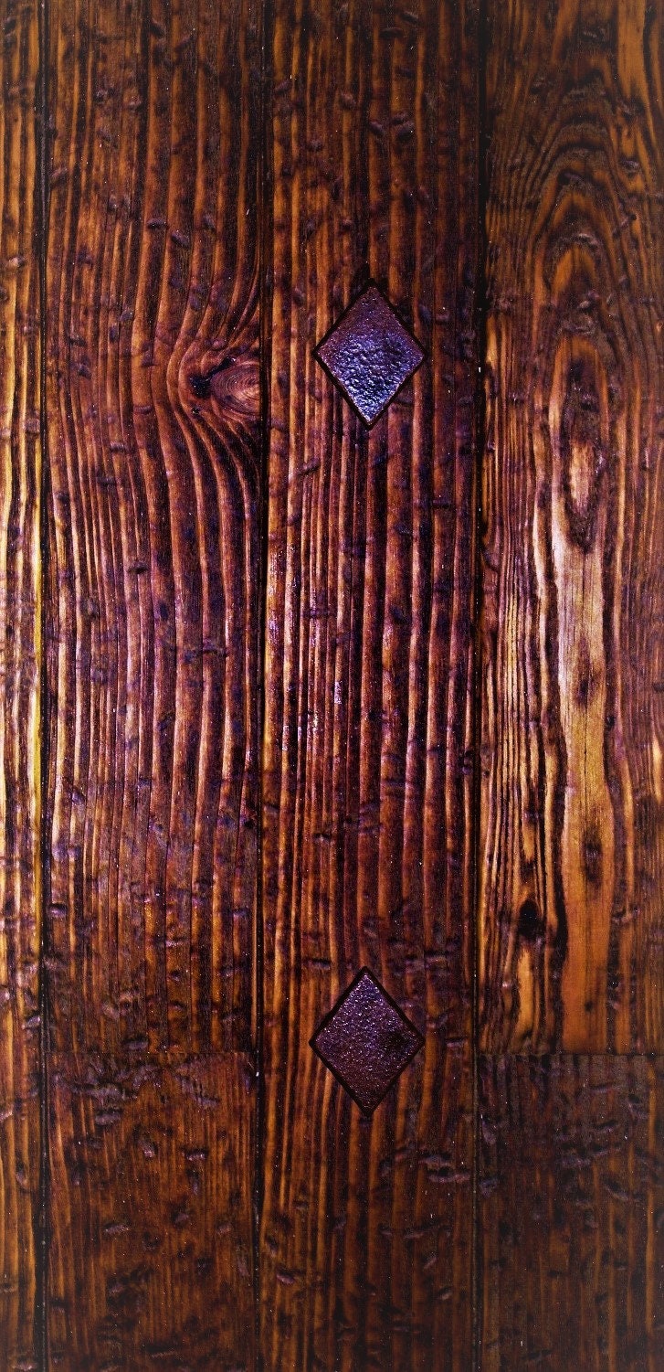 Rustic Wood Gate; Artisan Crafted Hacienda, Ranch, Southwestern, Tuscan ...
