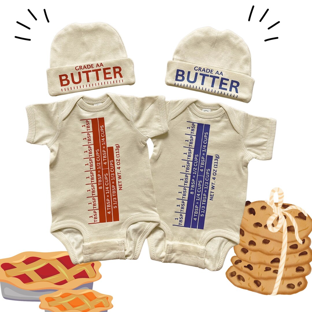 Butter Baby Costume, Baby Halloween Costume Shirt With Hat Boy Girl ...