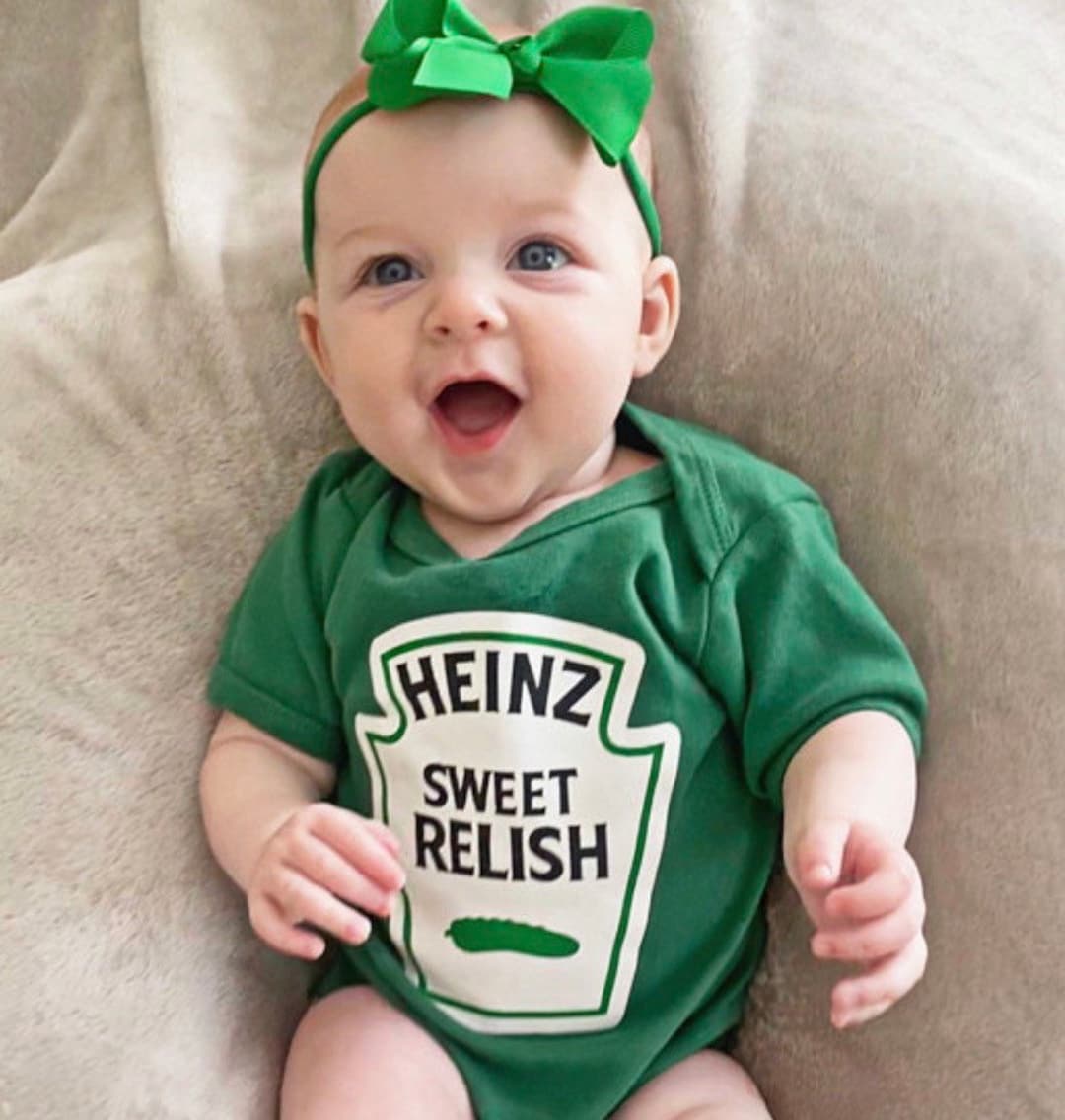 Relish Baby Halloween Costume, Heinz Baby Halloween Costume, Hotdog ...