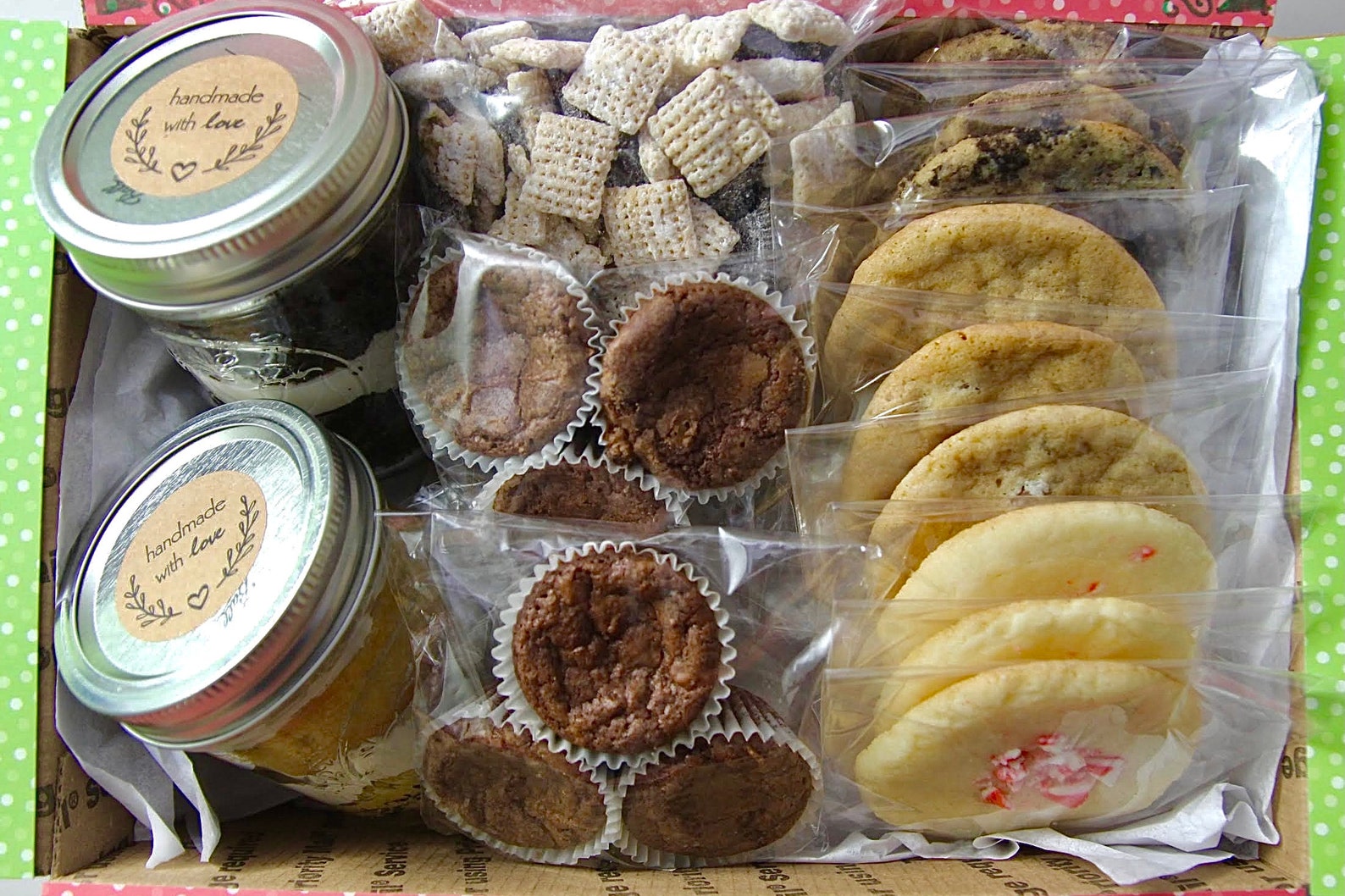 Baked Goods Variety Care Package | Christmas Gift Box | Wishing You A ...