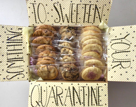 2 Dozen Cookies Care Package Quarantine Care Package Gift | Etsy
