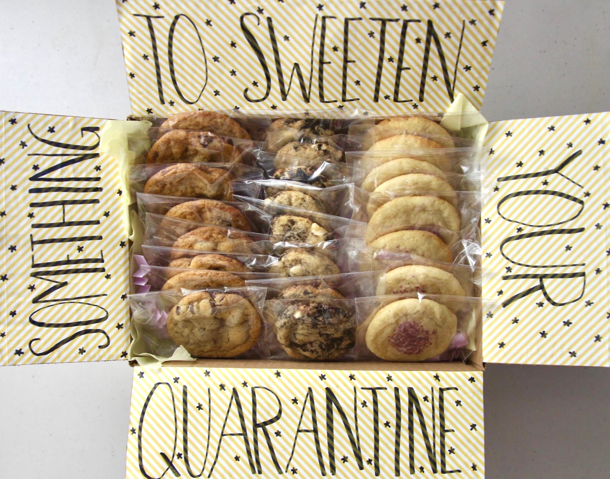2 Dozen Cookies Care Package Quarantine Care Package Gift - Etsy UK