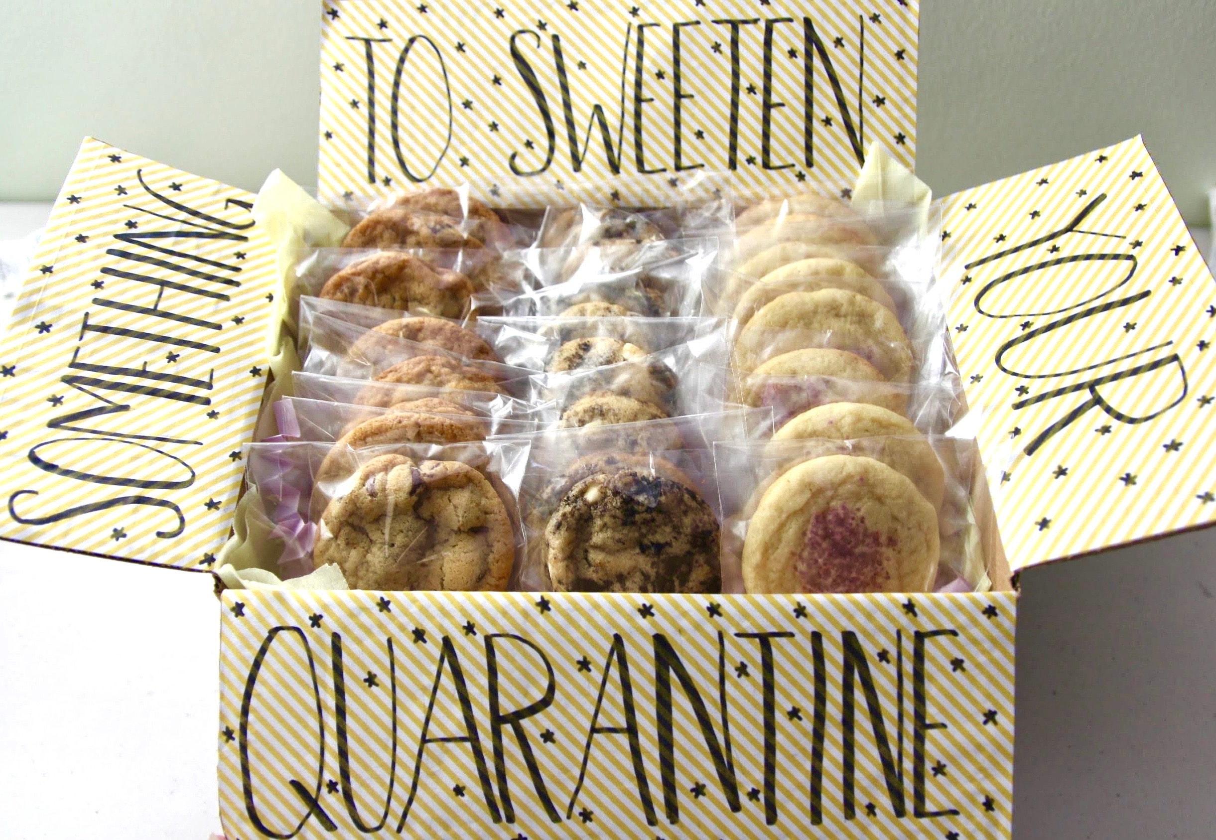 2 Dozen Cookies Care Package Quarantine Care Package Gift | Etsy