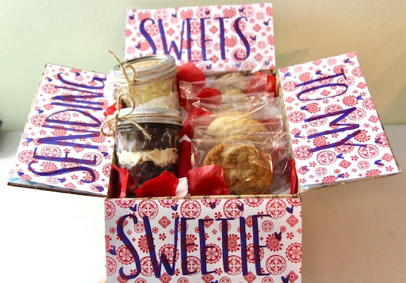Small Cookies & Cupcakes Care Package Romantic Care Package - Etsy
