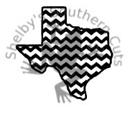 Texas Chevron SVG | Etsy