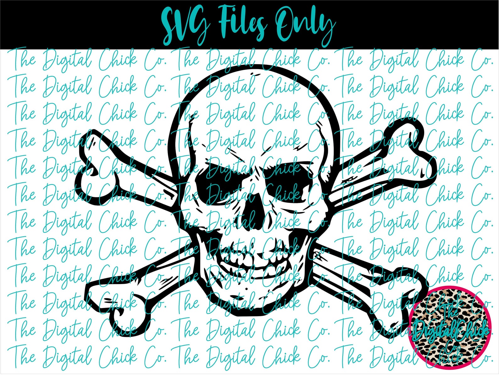 Skull & Cross Bones - Cutting File - SVG EPS DXF - Etsy