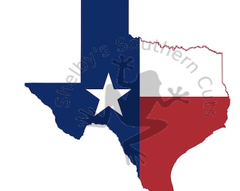 CNC File for a Wood State of Texas, Texas Flag, - Etsy