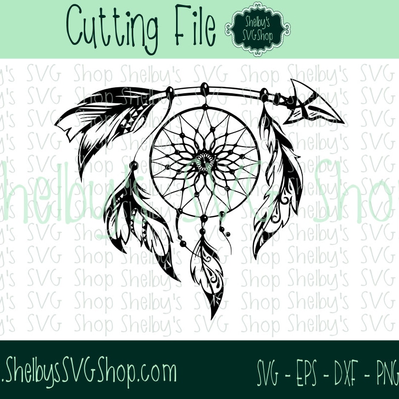 Dream Catcher Svg - Etsy