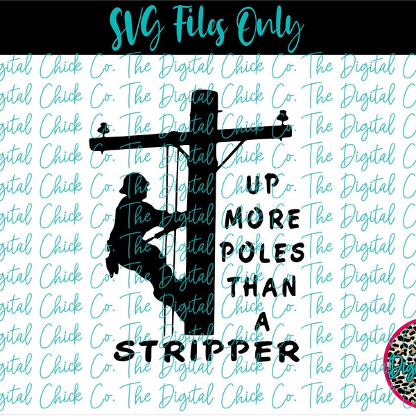 Stripper on Pole Svg - Etsy UK