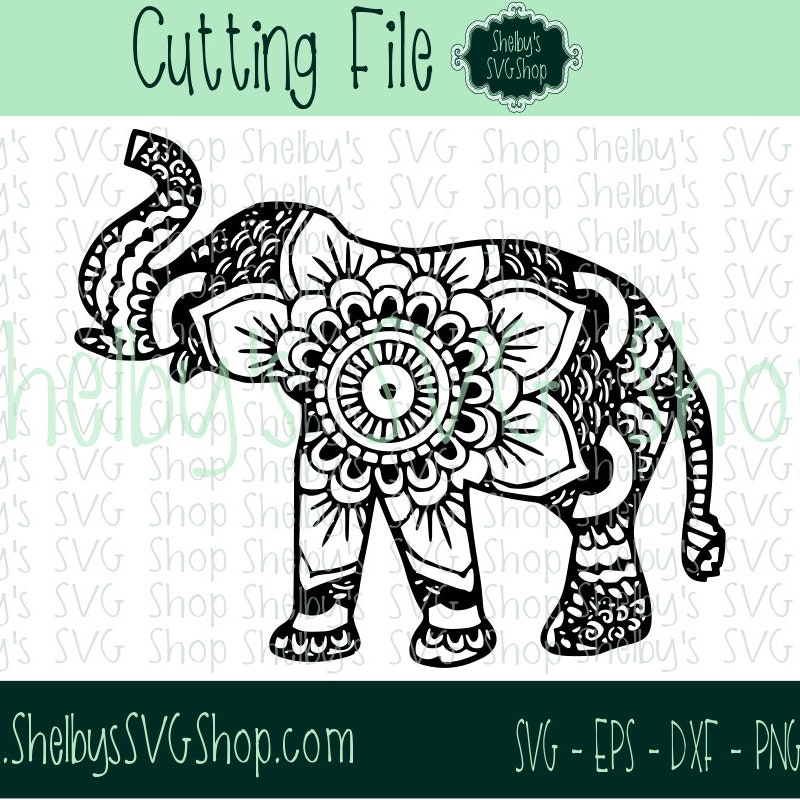 Elephant Mandala - Etsy