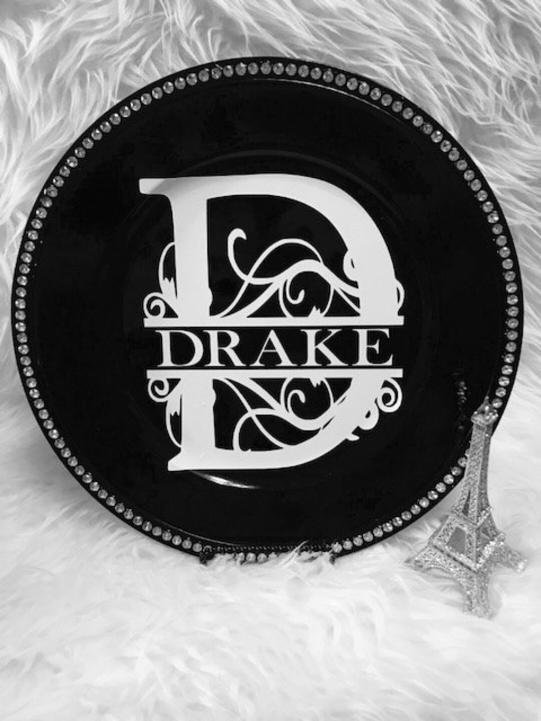 Personalized Charger Plate - Etsy