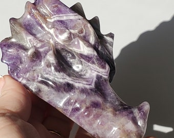 Amethyst Dragon Head - Etsy