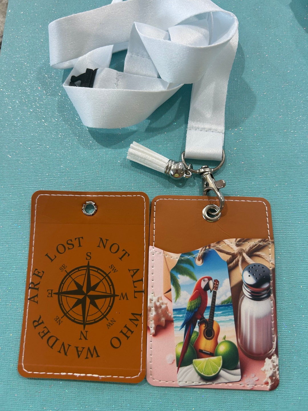 Cruise Key Card Holder Parrot / Saltshaker - Etsy