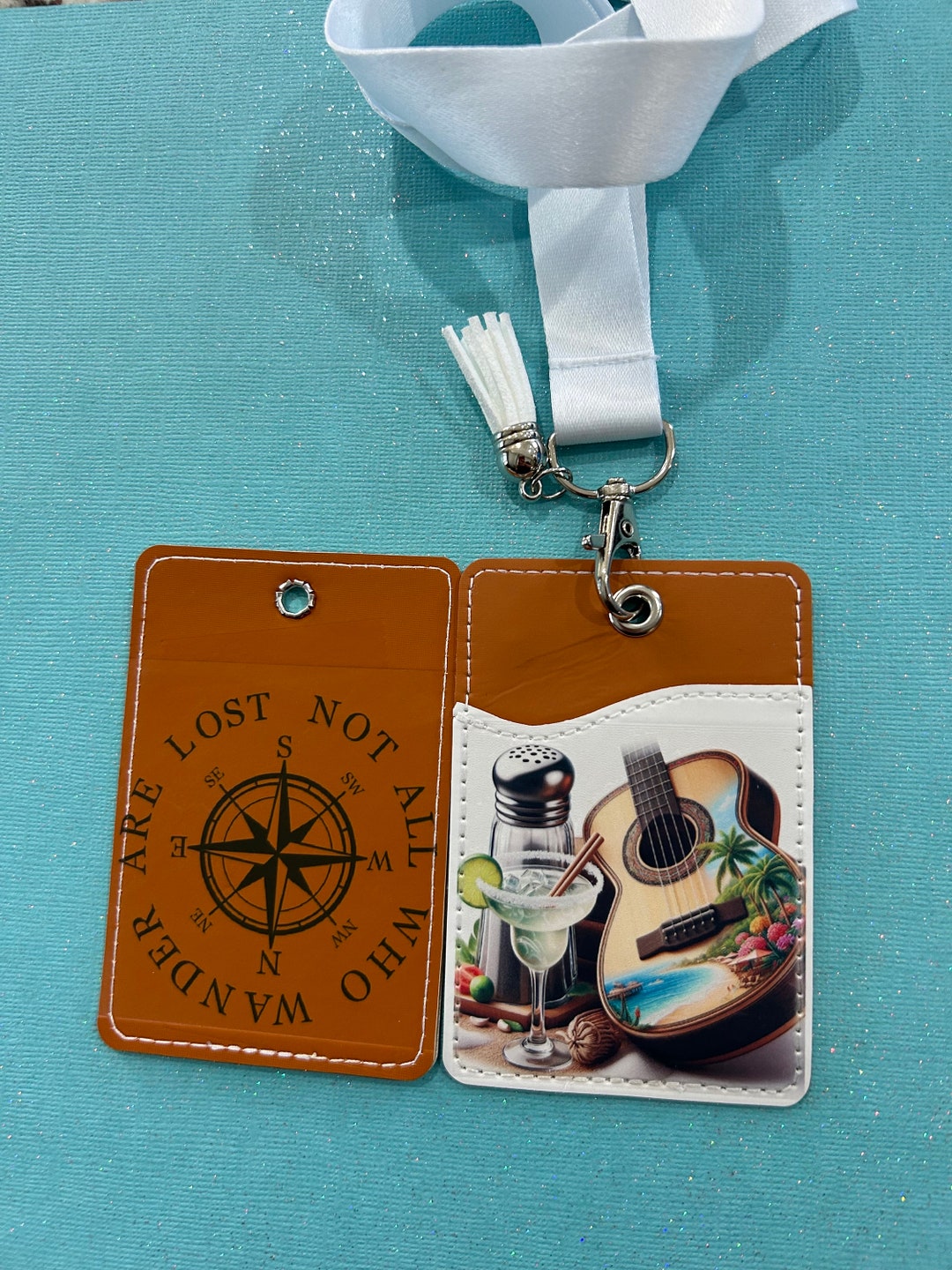 Cruise Key Card Holder Guitar/ Drink/salt - Etsy