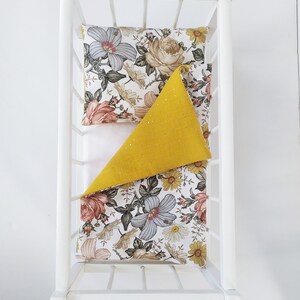 Doll Bedding Set Doll Pram Bedding Set Doll Crib Bedding | Etsy