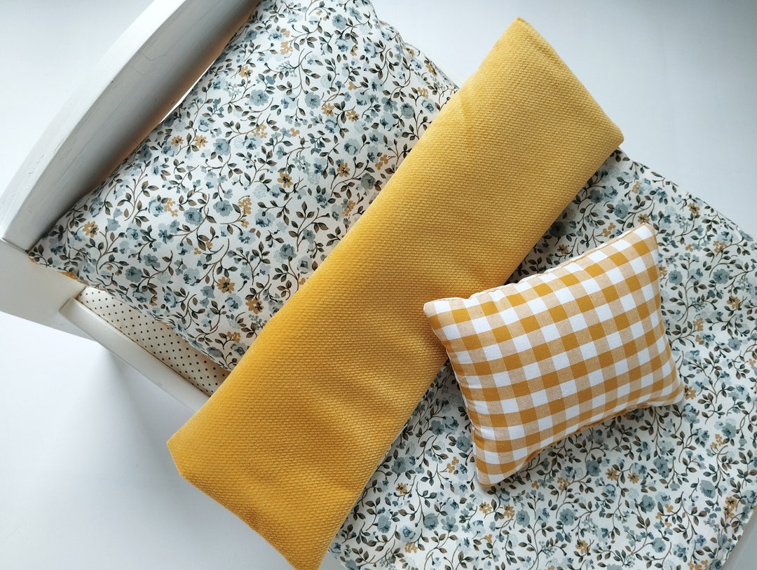 Doll Bedding Set Doll Pram Bedding Set Doll Crib Bedding Doll Cot ...