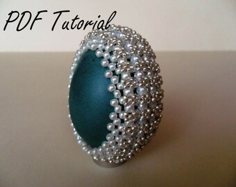 Cameron Beading Tutorial Ornament Easter Rose Egg Tutorial Beaded Easter Egg Pattern ...