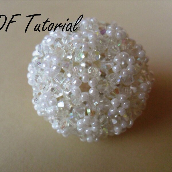Crystal Beaded Ball Pattern - Etsy
