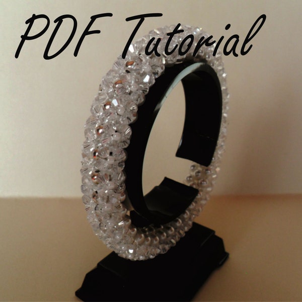 Tara Easter Egg Ornament Beading Pattern Easter Decoration Beading Tutorial Easter Egg Table ...