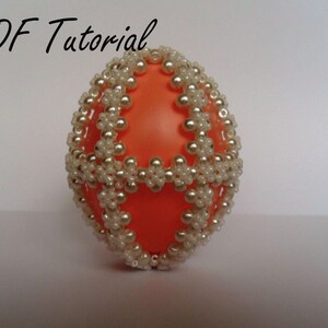 Cameron Beading Tutorial Ornament Easter Rose Egg Tutorial Beaded Easter Egg Pattern ...