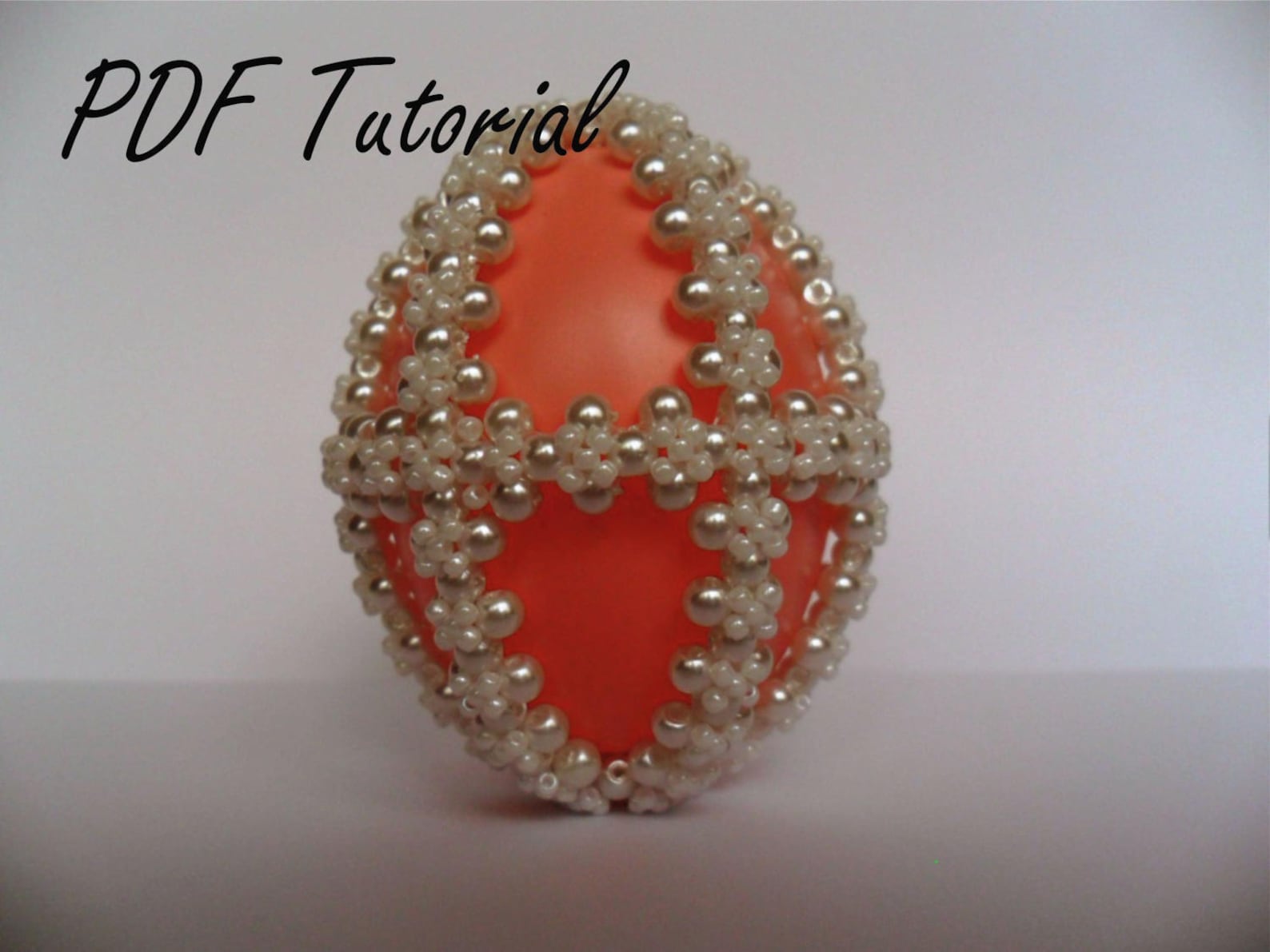 Cameron Beading Tutorial Ornament Easter Rose Egg Tutorial Beaded Easter Egg Pattern ...