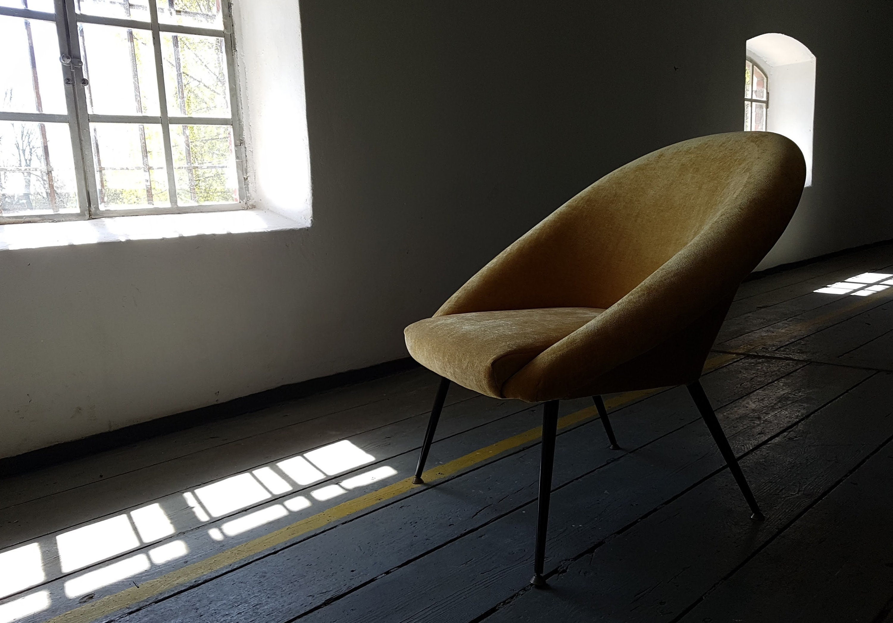 Mustard Office Chair - Etsy