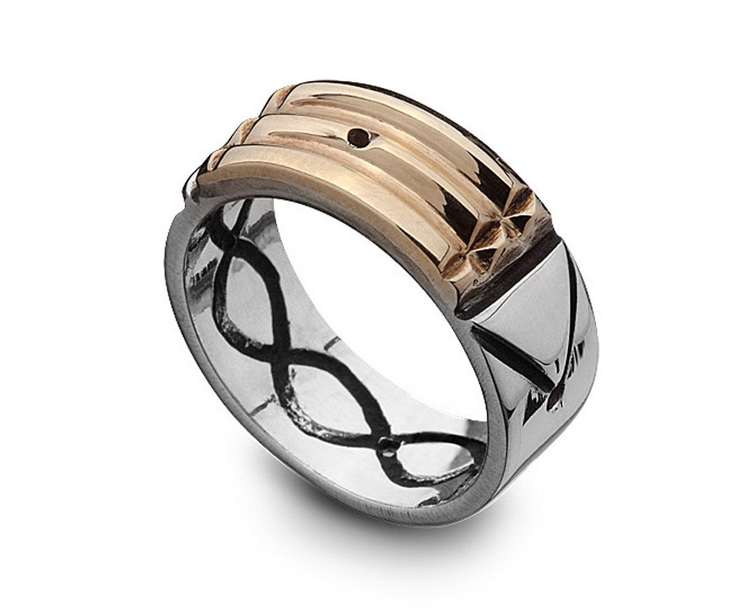 Atlantis Ring, Atlantis Jewelry, Protection Ring, 18K Gold Ring ...