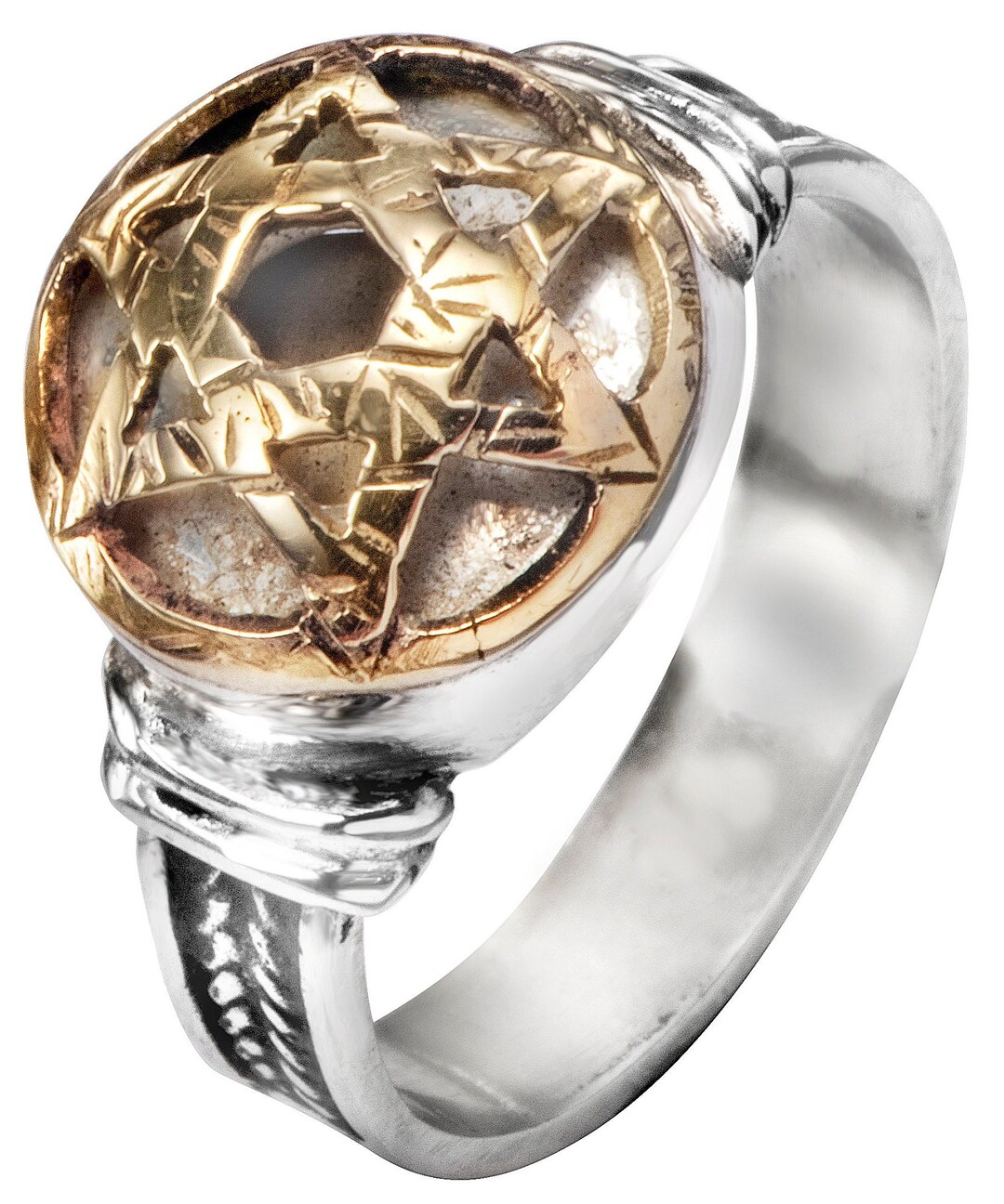 Magen David Ring, Star of David Ring, Jewish Protection Amulet Ring ...