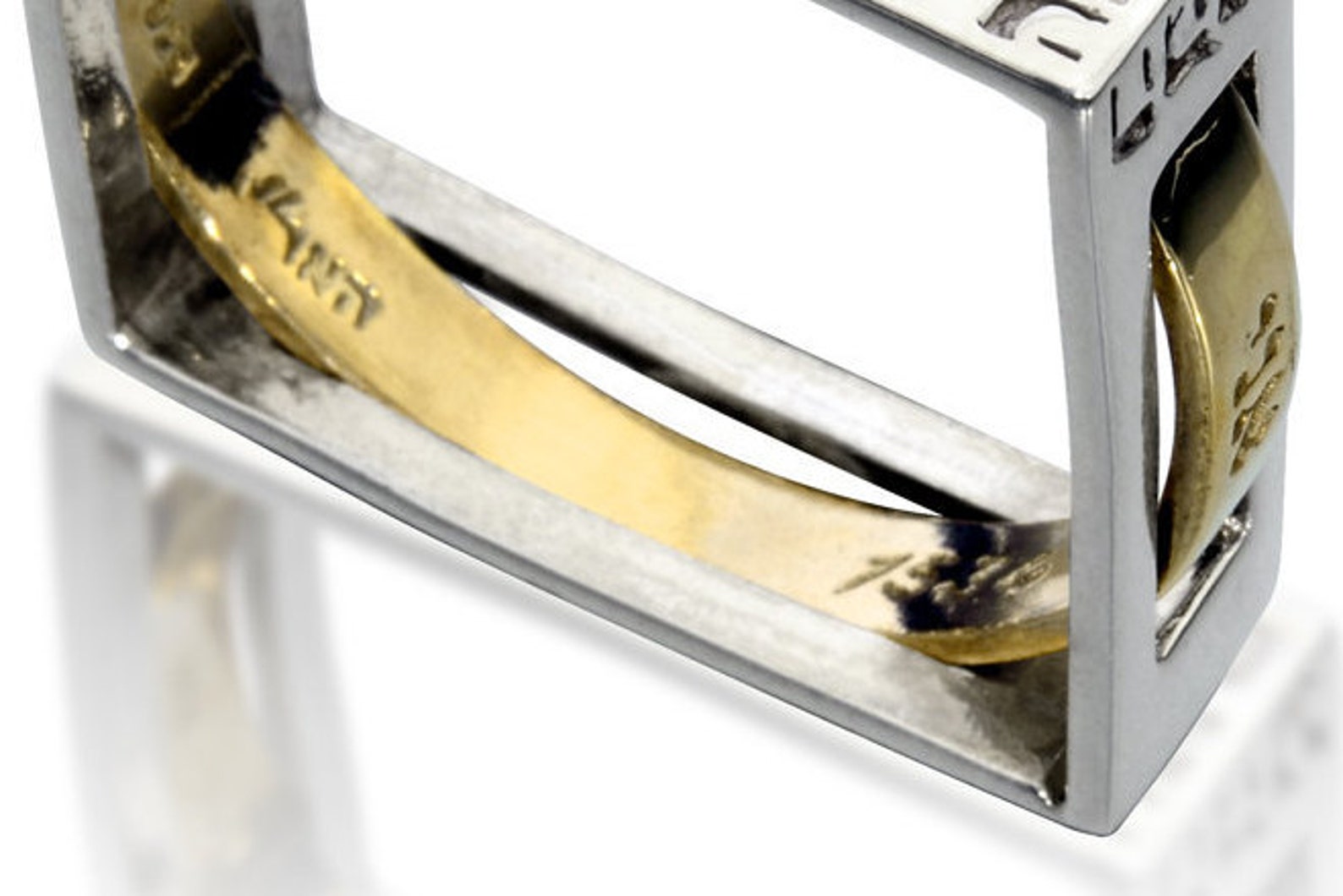 Hebrew Ring Jewish Wedding Ring Kabbalah Ring Jewish - Etsy