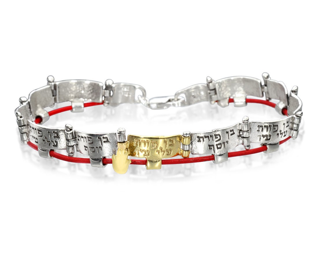 Hamsa Bracelet Kabbalah Bracelet Red String Good Luck | Etsy