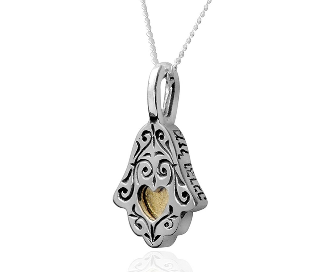 Hamsa Protection Charm, Kabbalah Jewelry Pendant, Hamsa Hand Jewelry ...