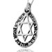 Shield of Abraham Kabbalah Jewish Protection Amulet Pendant, Star of ...