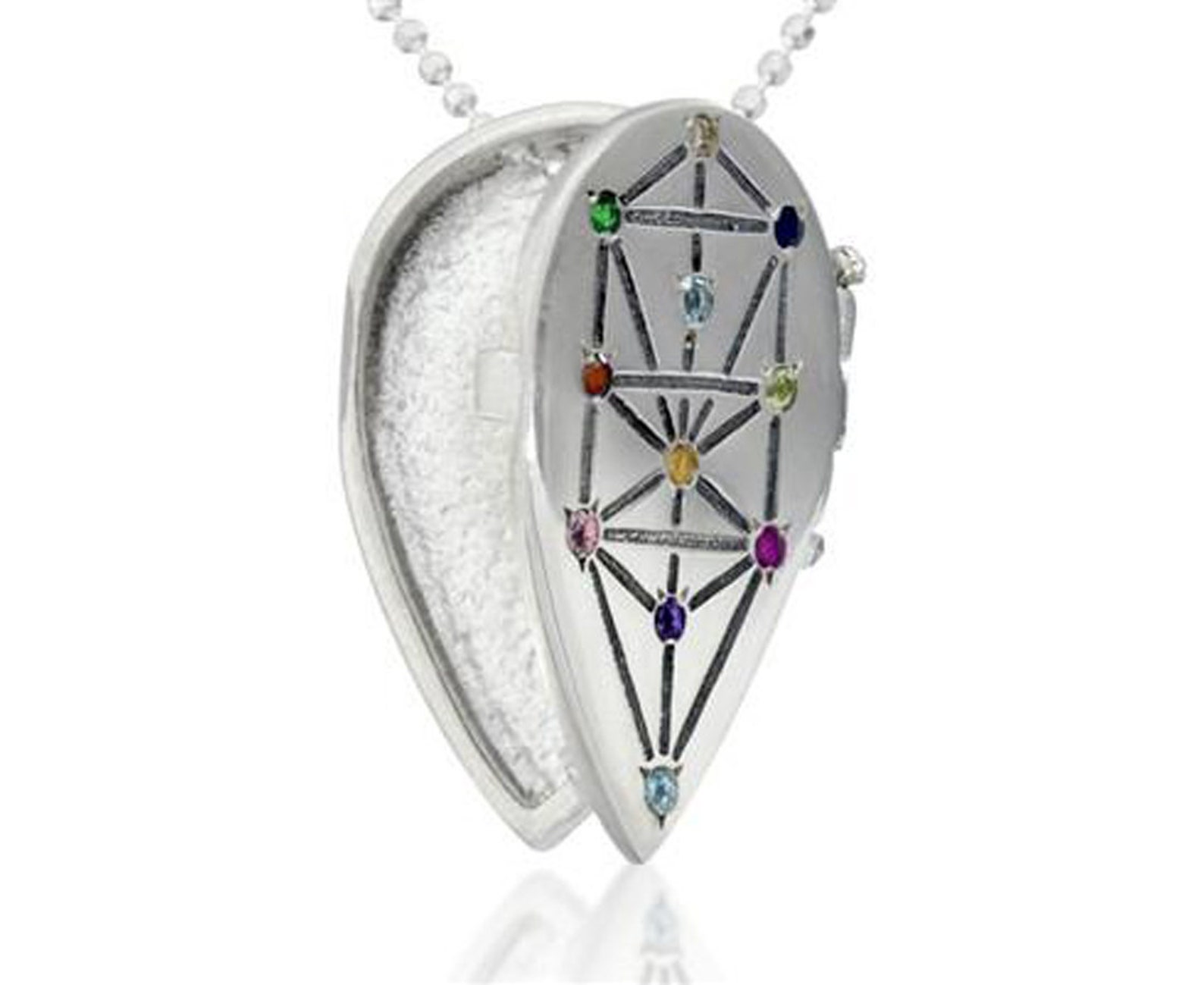 Silver Tree of Life Protection Amulet Kabbalah | Etsy