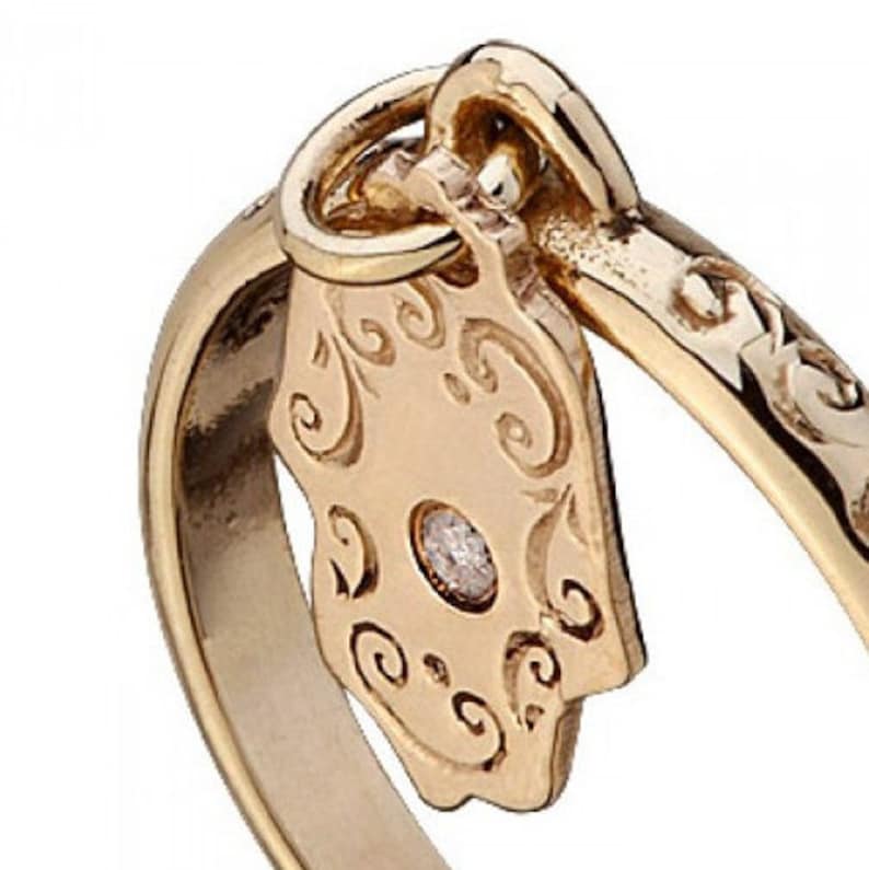 Hamsa Ring Kabbalah Jewelry Evil Eye Ring Good Luck Ring - Etsy