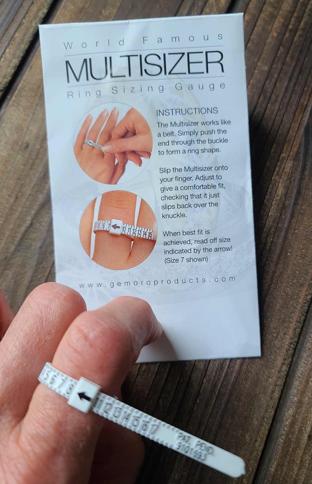 Multisizer Ring Size Measurement Band - Etsy