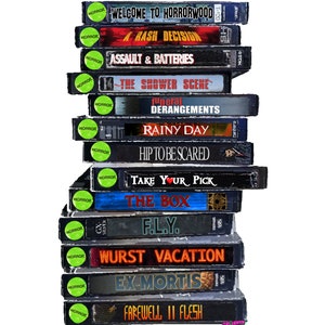 Welcome to Horrorwood/ink/vhs/horror/ice Nine Kills/horror Movie VHS ...