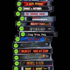 Welcome to Horrorwood/ink/vhs/horror/ice Nine Kills/horror Movie VHS ...