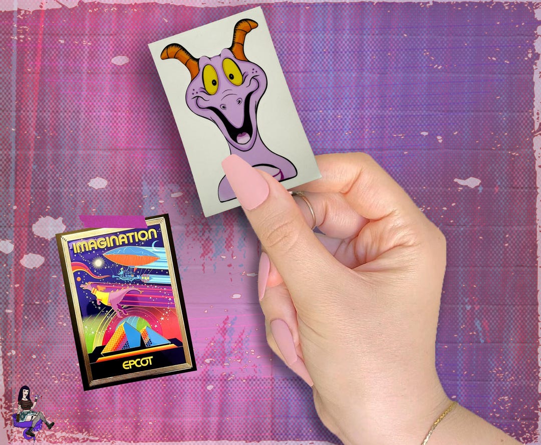 Imagination Transfer Sticker/cute Sticker/dragon Sticker/figment ...