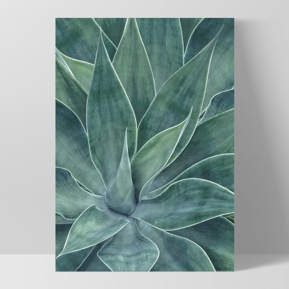 Succulent Print Poster. Agave Art Print. Green Home Decor Wall Art ...