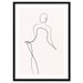 Female Form Line Art II. Abstract Pose Wall Art Print. Woman - Etsy