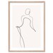 Female Form Line Art II. Abstract Pose Wall Art Print. Woman - Etsy