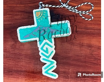 God is Greater Than Highs & Lows Cross Freshie, Cross Freshie, Scented ...