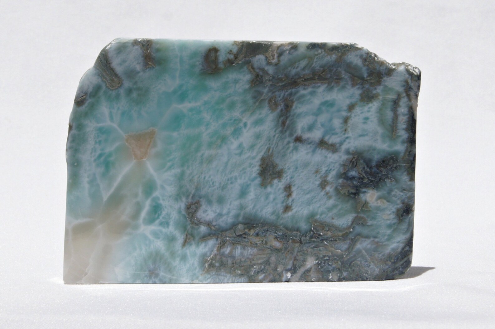 Larimar Slab Original And Genuine Dominican Solid Marbled | Etsy