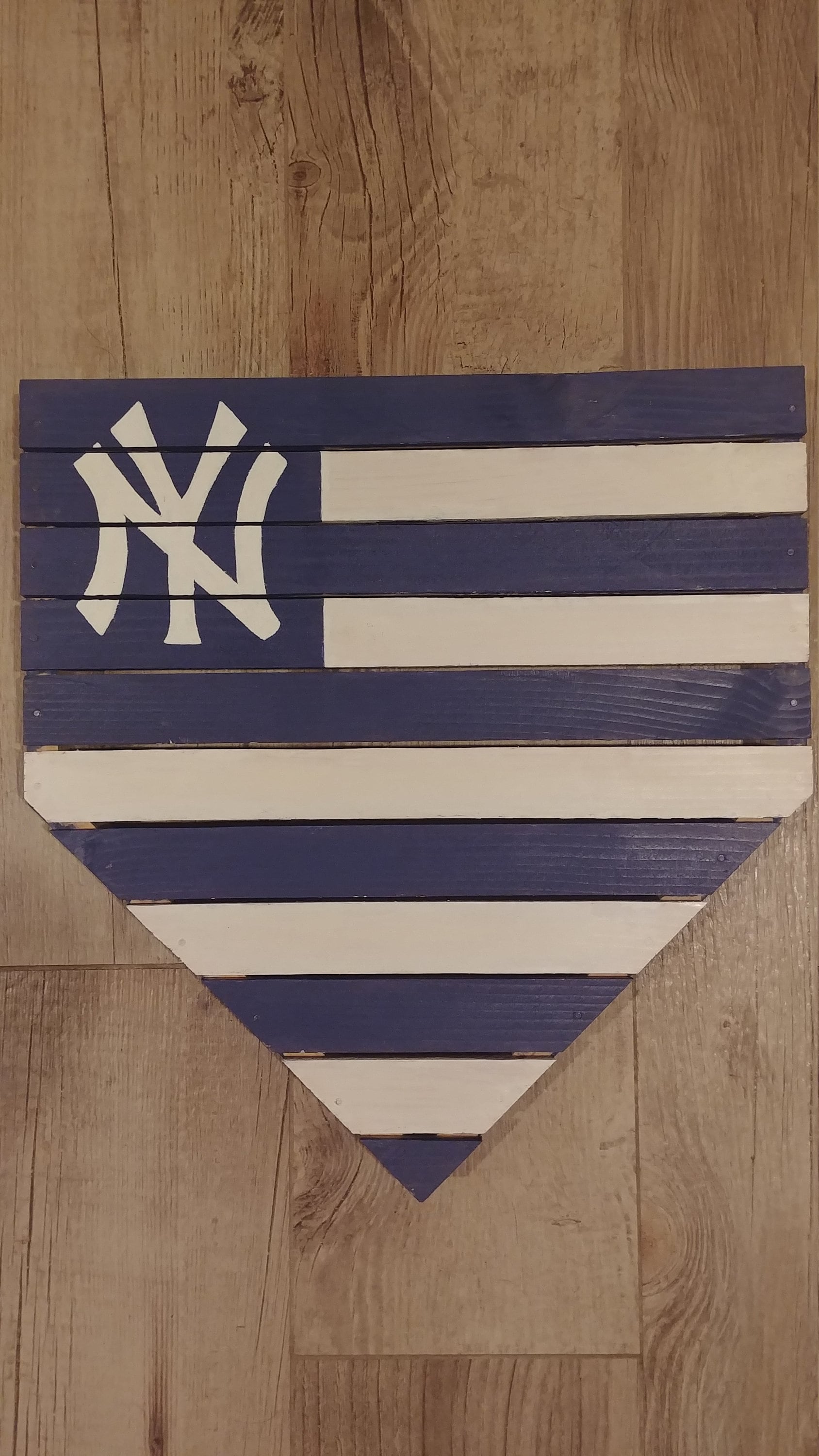 New York Yankees Wooden Homeplate Sign - Etsy