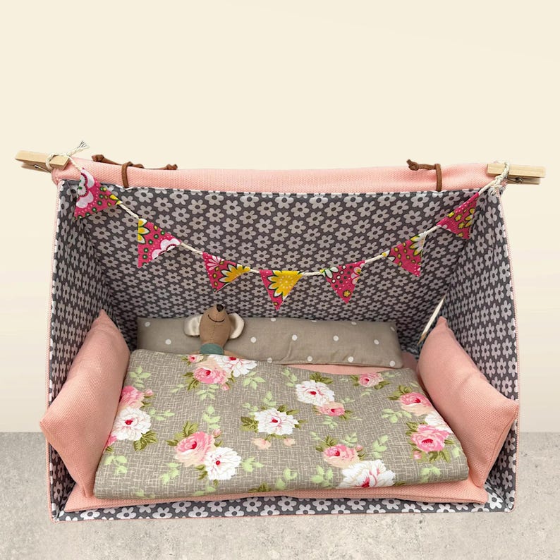 Tent for Maileg Mice | Pdf Work Description / Sewing Pattern | Easy ...